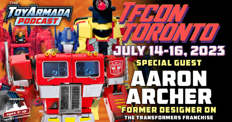 Transformers Designer Aaron Archer to attend TFcon Toronto 2023