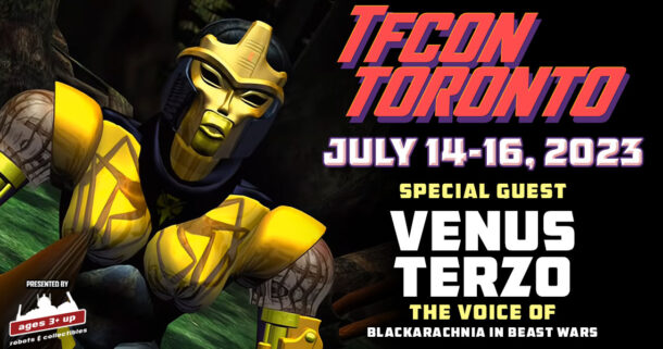 Transformers voice actor Venus Terzo to attend TFcon Toronto 2023