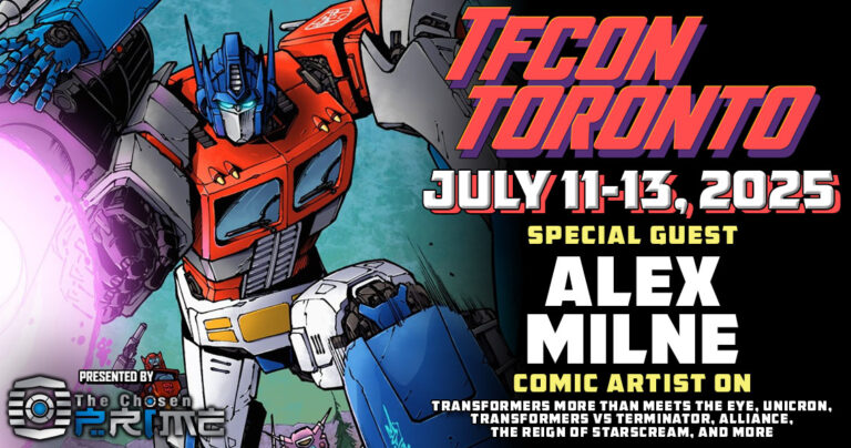 Transformers artist Alex Milne to attend TFcon Toronto 2025