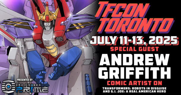 Transformers artist Andrew Griffith to attend TFcon Toronto 2025