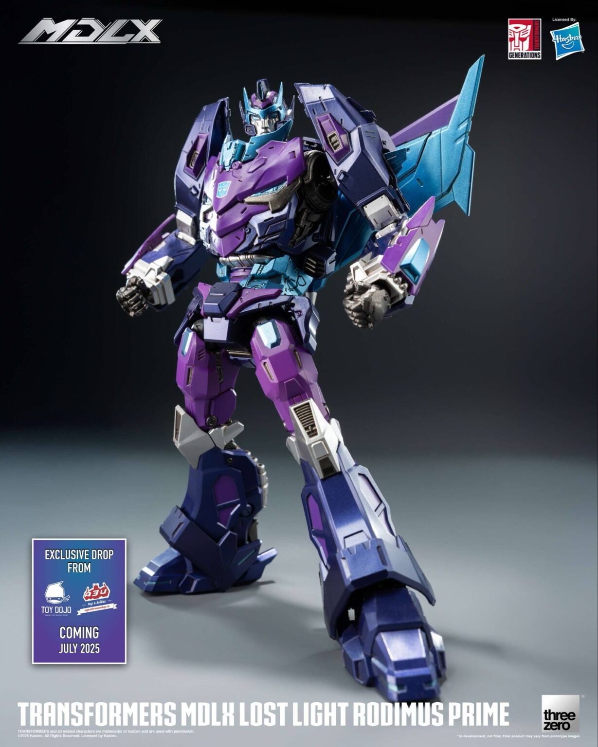 Transformers MDLX Lost Light Rodimus Prime at TFcon Toronto 2025